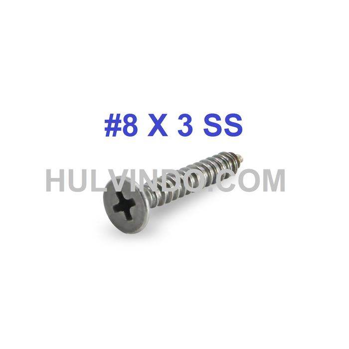 Jual Skrup Tapping FH (Flat Head) Stainless Steel 8 X 3 - Kota ...
