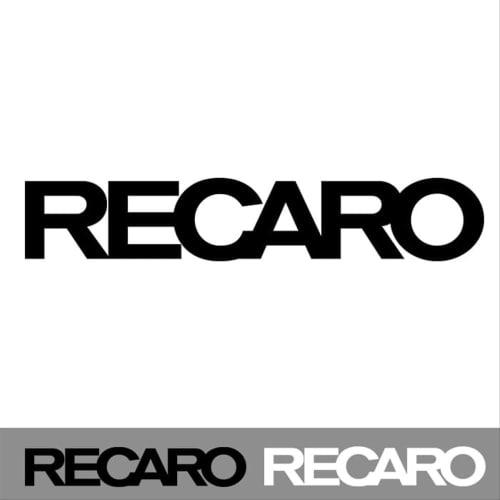 Jual Stiker Pintu Kaca Mobil Recaro Flat 60 Logo Cutting Sticker Racing ...