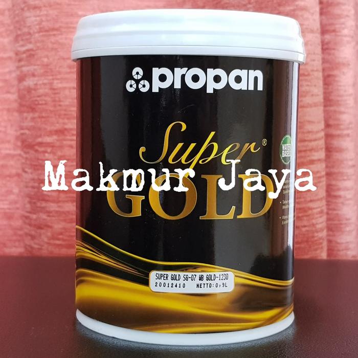 Jual Propan Super Gold Cat Emas SG-07 Water Based 1Kg - Gold - Jakarta ...