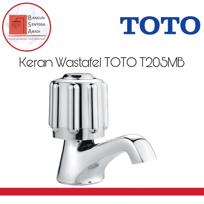 Jual KERAN WASTAFEL TOTO T205MB ORIGINAL 1/2INCH/ KRAN WASTAFEL/KERAN ...