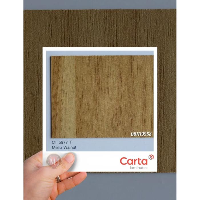 Jual HPL CARTA CT 5977 T - Mello Walnut | WOODGRAIN - Kota Tangerang ...