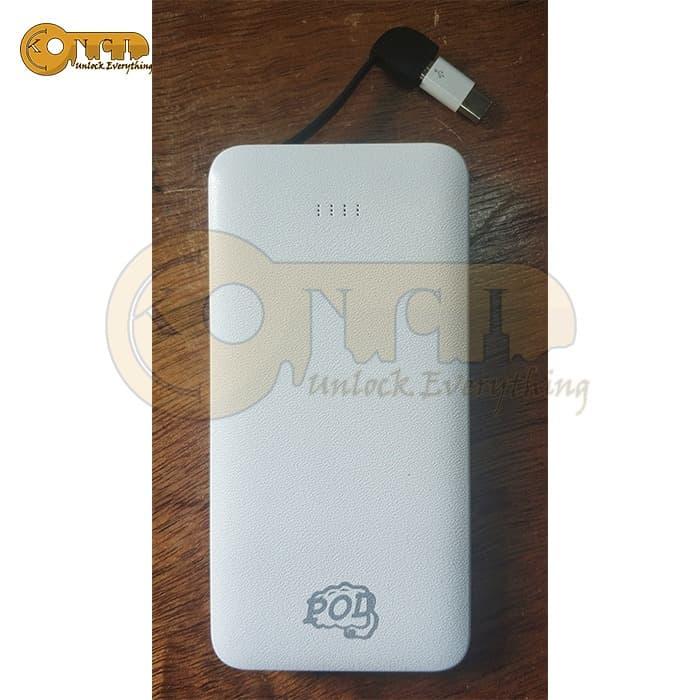 Jual Powerbank POD 10000mAh Polymer Battery 2 Input Micro USB / Type C ...