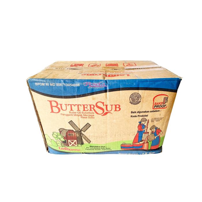 Jual ButterSub BOS (Butter Oil Substitute) Margarine Kemasan Repack 1 ...