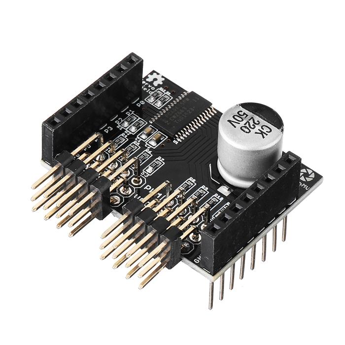 Jual 8 Channel Servo Motor Drive Module Multi-channel PWM Driver Board ...