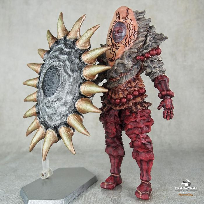 Jual figure Hitomidama monster musuh power rangers handmade - Kab ...