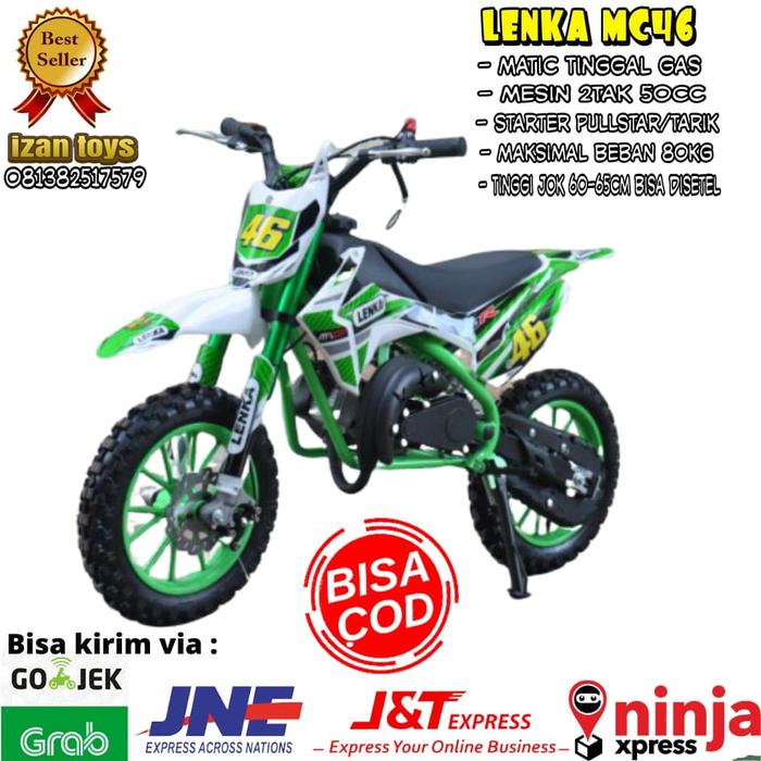 Jual Mini cros-trail Lenka mc46-Motoran anak trail-Motor mini anak ...