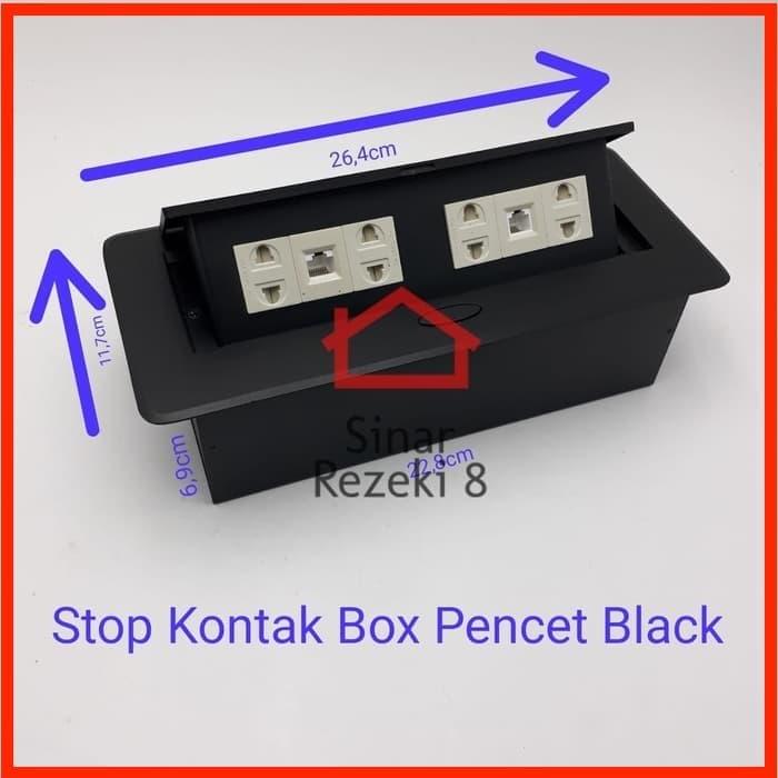 Jual Floor Power Socket Outlet/ Stop Kontak Listrik Lantai Meja Tanam ...