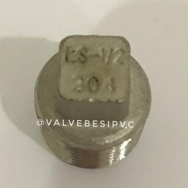 Jual Plug stainless 304/ ss 304/ sus 304 / pluk 1/4" - Jakarta Pusat ...