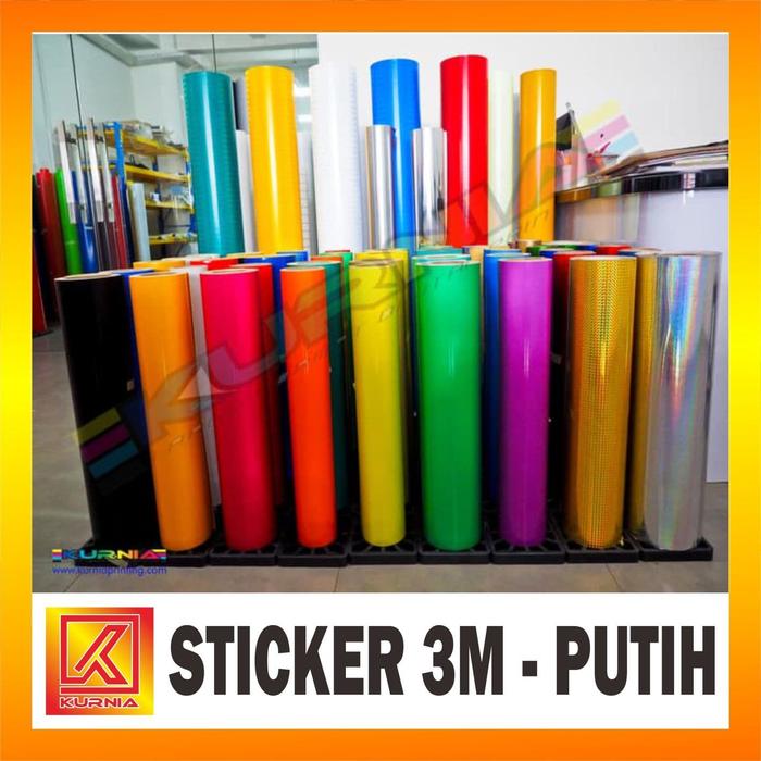 Jual STICKER 3M PUTIH - Kota Bekasi - KurniaDecoration | Tokopedia