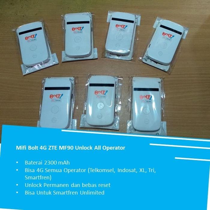 Jual Modem Mifi GSM 4G Murah ZTE MF90 Unlock Semua Operator - Kab ...