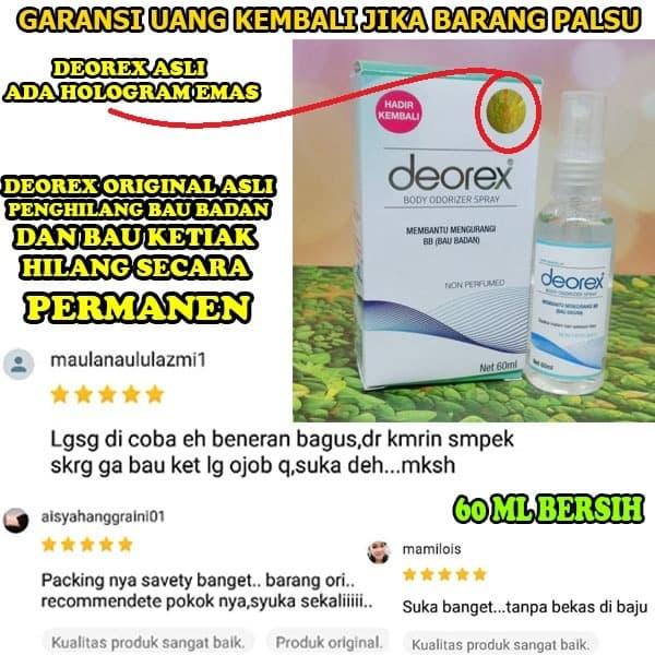 Jual DEOREX OBAT SEMPROT PENGHILANG BAU BADAN KAKI KETIAK DEOREX ...