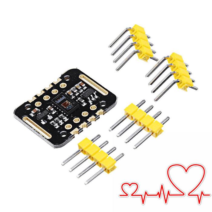 Jual 3Pcs MAX30102 Heartbeat Frequency Tester Heart Rate Sensor Module ...