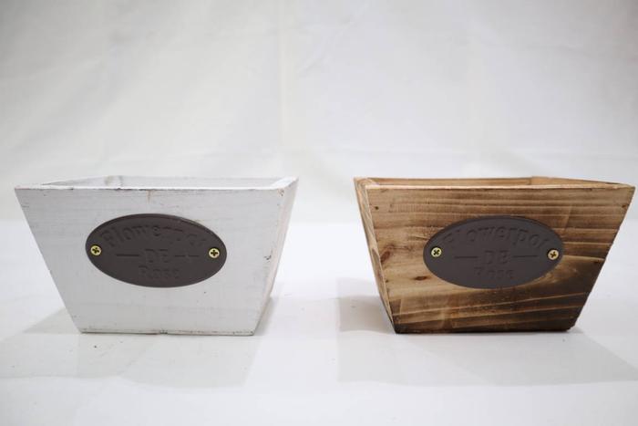 Jual Pot Bunga Trapesium Kayu (Interior / Dekorasi Kayu) - Kota Medan ...