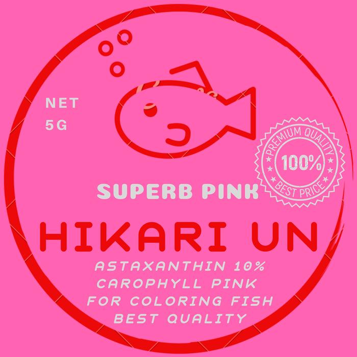 Jual SUPERB PINK - Astaxanthin/ Carophyl/ Carophyll/ Carophil - HIKARI ...
