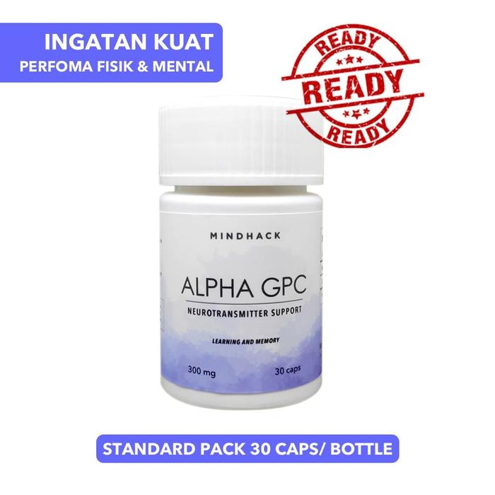 Jual Alpha GPC - Suplemen Obat Otak Choline Nootropics Pintar CDP ...