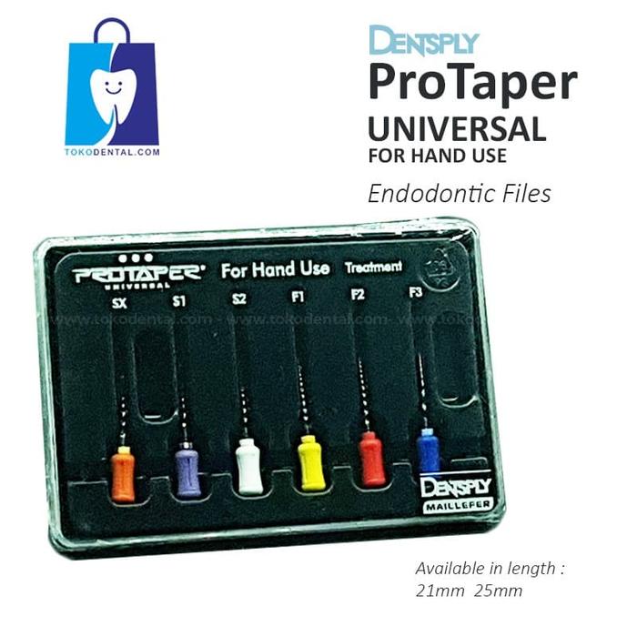 Jual File Endodonti Dental Protaper Universal For Hand Use Dentsply ...