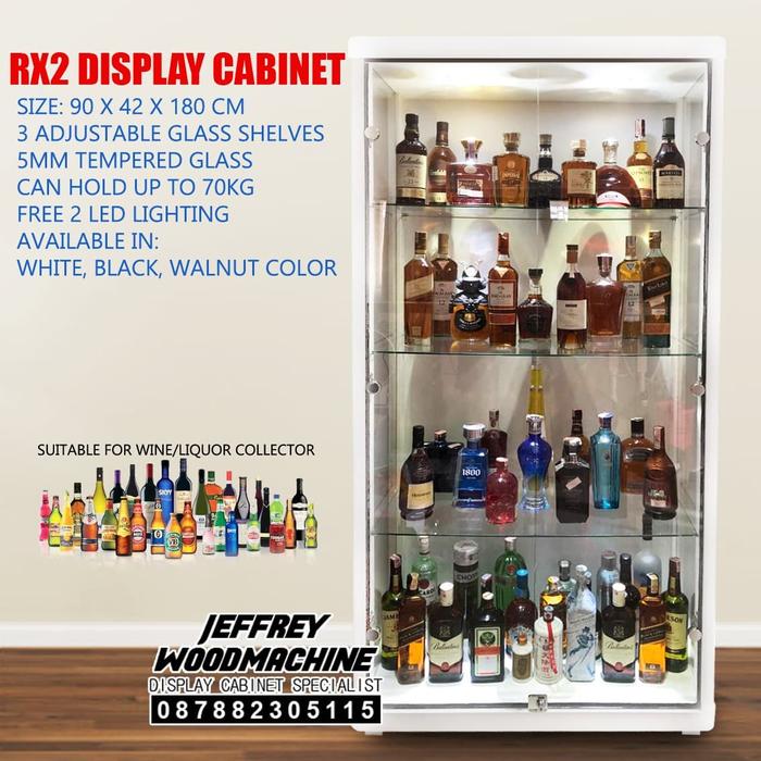 Jual LEMARI PAJANG Miras Alkohol Liquor Vodka Spirit WINE DISPLAY RAK ...
