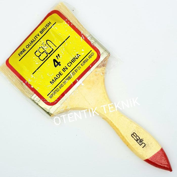 Jual KUAS CAT 4" / KOAS CAT 4 INCH TEBAL / PAINT BRUSH 4 INCI TIPE 633 ...