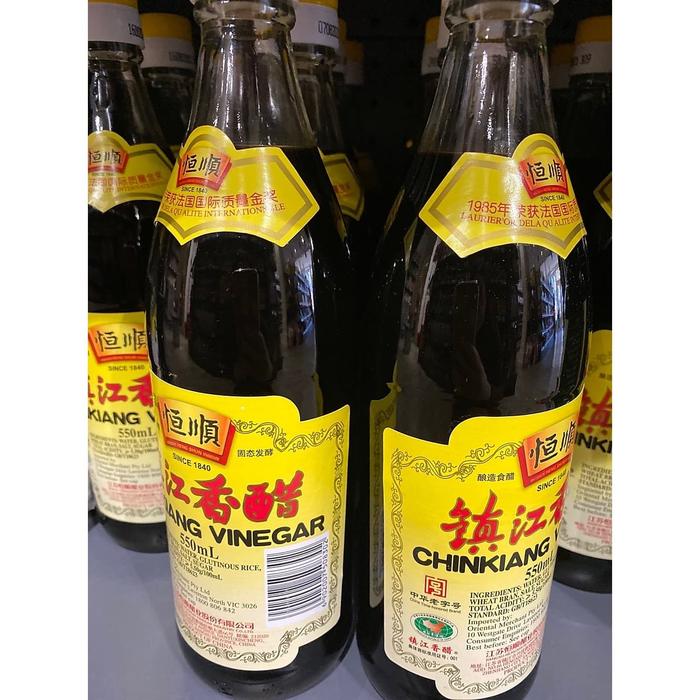 Jual Chin Kiang Black Vinegar Cuka Hitam Narcissus Botol 640 ml ...