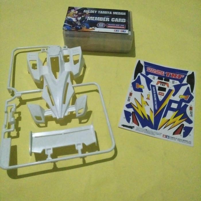 Jual body tamiya lengkap sticker decal tamiya cyclone magnum trf 19417 ...