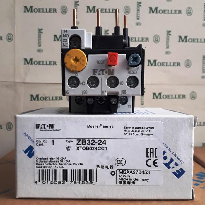 Jual Overload Relay ZB32-24 EATON Moeller - Jakarta Barat - Klockner ...