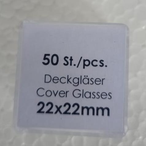 Jual microscope deckglaser Cover Glasses microscope 22x22mm - Kab. Bandung - Lab Sains Shop ...