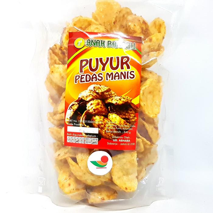 Jual ANAK BANGAU KERIPIK PUYUR PEDAS MANIS 240gr | KRIPIK SINGKONG ...