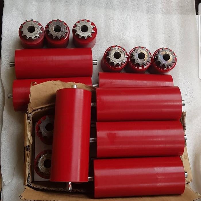 Jual roll polyurethane, roll karet, roll PU, roll rubber, bisa custom ...