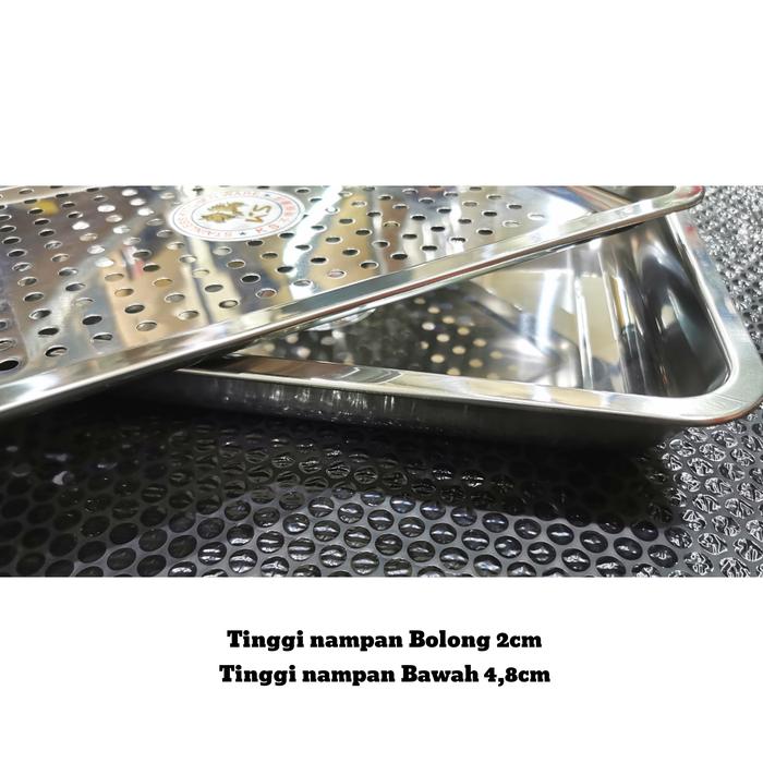 Jual Food Drying Tray / Cooling Tray Nampan Tirisan Minyak Stainless ...