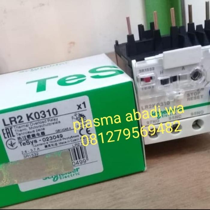Jual RELAY THERMAL OVER LOAD SCHNEIDER LR2K0310 - Jakarta Pusat ...