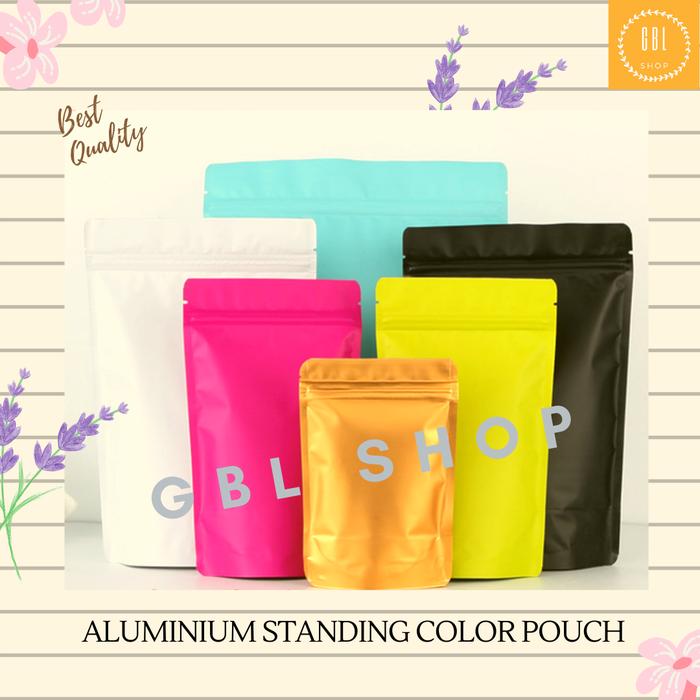 Jual Standing Pouch Ziplock 16x24 Kantong Klip Aluminium Kemasan ...