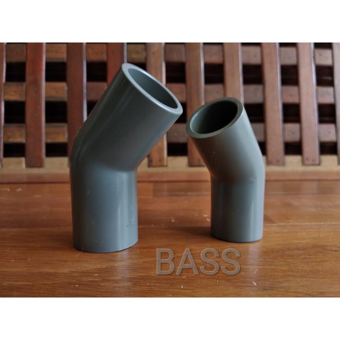 Jual Elbow PVC LESSO AW 45* 2 inch inci Knee Keni Fitting Sambungan Pipa - Kab. Badung - Cv ...