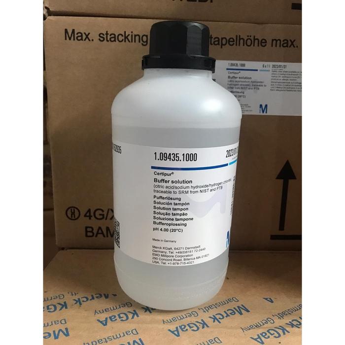 Jual MERCK 109435.1000 Buffer Solution pH 4 / 1 Liter - Jakarta Timur - Tangan Kanan Merck ...
