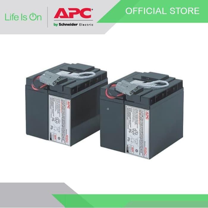 Promo Baterai UPS APC RBC55 / RBC 55 Replacement Battery Cartridge ...