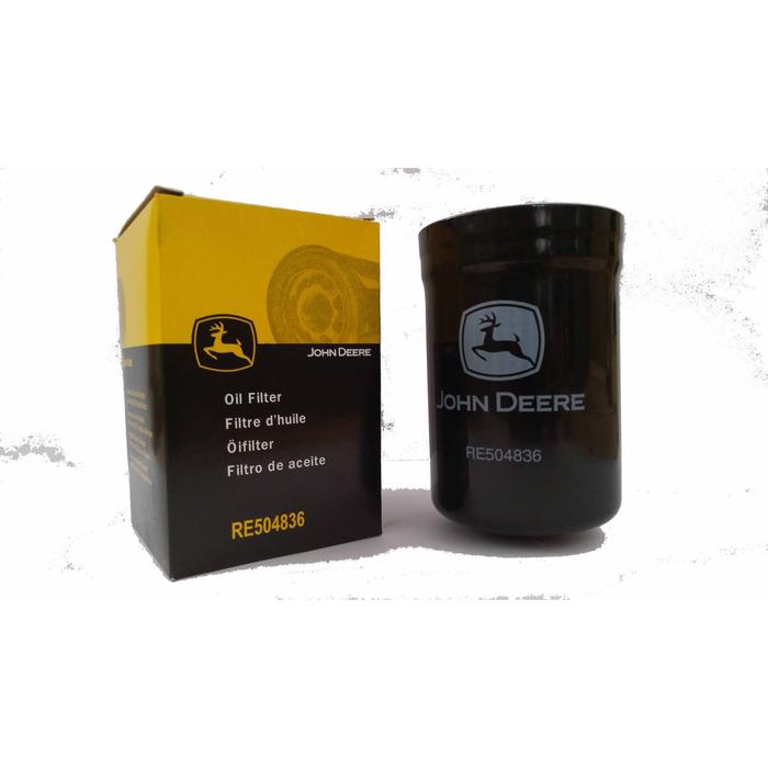 Jual JOHN DEERE GENUINE OIL FILTER. RE504836. 5715/6155/6100/6110 ...