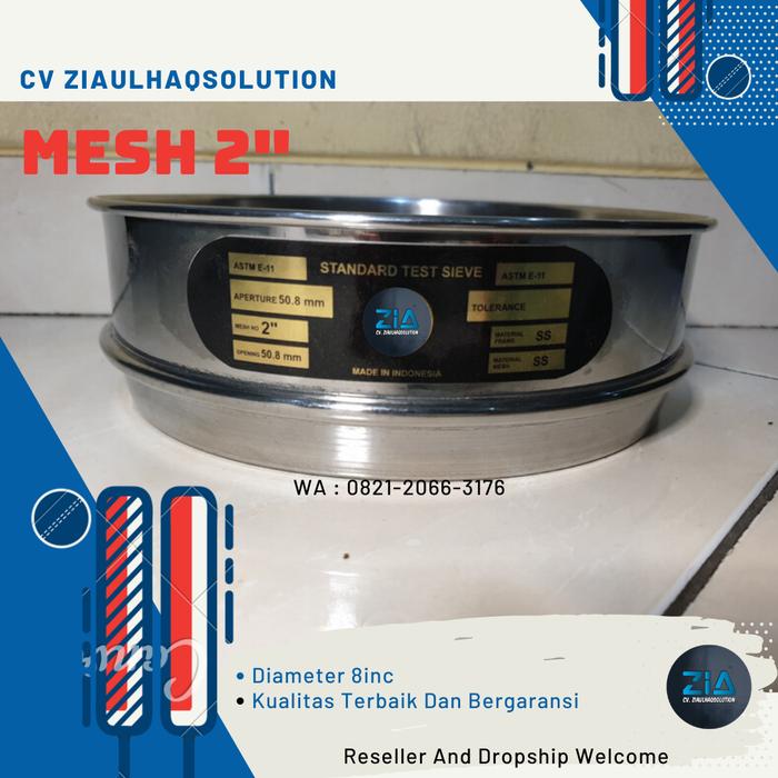 Jual Saringan Sieve Ukuran Mesh 2" Opening 50.8mm - Kota Bandung - CV ...