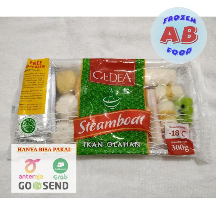 Jual CEDEA Steamboat 300 gram Steam Boat 300gr Ikan Olahan FREE SAOS ...
