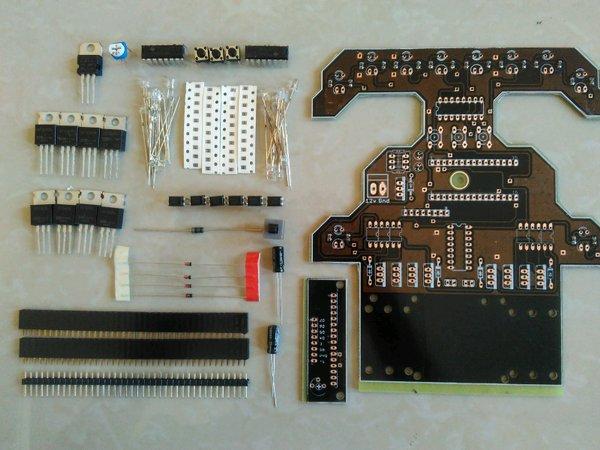 Jual Robot Line Follower Line Tracer Modul Kit Standard Lomba Stok Ter