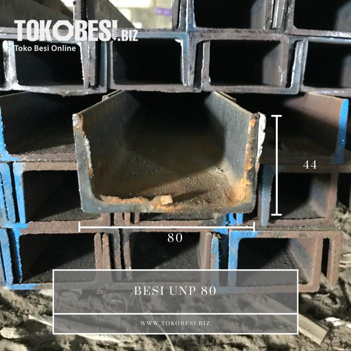 Jual Besi UNP 80 - Kota Bandung - Teguh tokobesi | Tokopedia