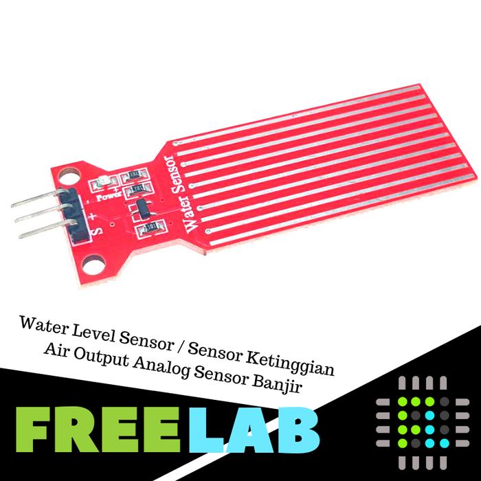Jual Water Level Sensor / Sensor Ketinggian Air Output Analog Sensor ...