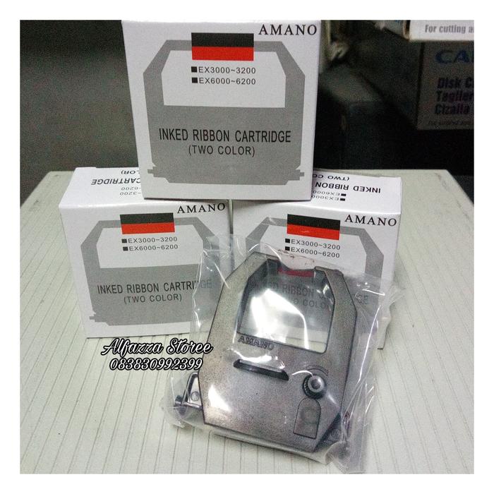 Jual Pita Mesin Absensi Amano Ex Series Original Tinta Absen Amano EX ...