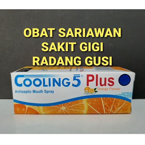 Jual COOLING 5 PLUS SPRAY ANTISEPTIC - OBAT SARIAWAN DAN SAKIT GIGI ...