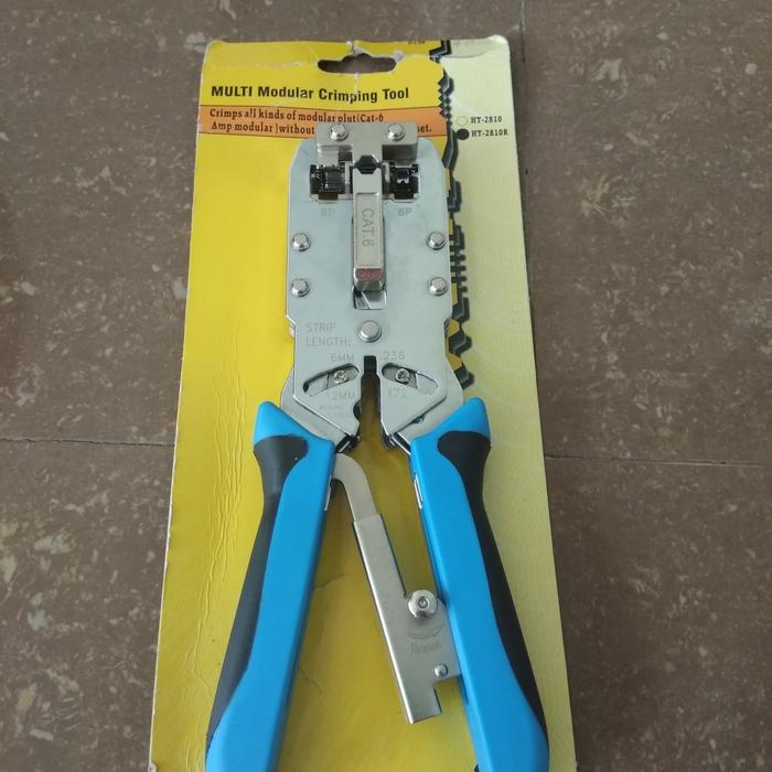 Jual Tang Crimping RJ45 LAN Ethernet Cat6 Multi - Kota Tangerang - duta ...