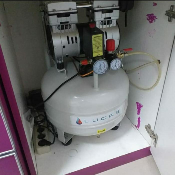 Jual Air Compressor dental Unit 1 PK non oilles silent 30 liter - Kab ...