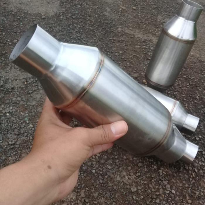 Jual Resonator Stainlis - Resonator Knalpot Mobil manual - matic - Kab ...