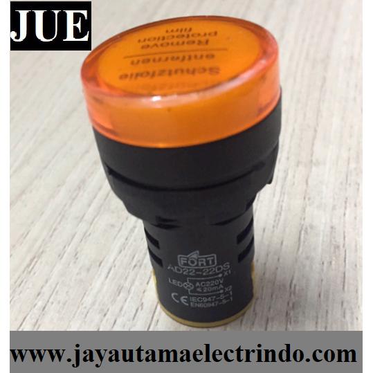 Jual Pilot Lamp Fort Kuning AD22-22DS 220V - Merah - Jakarta Pusat ...