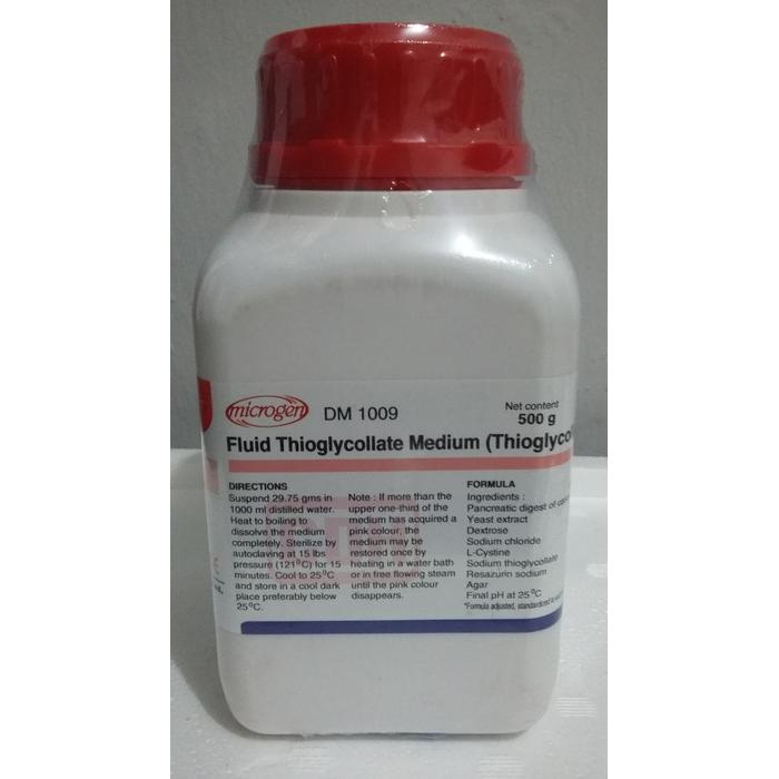 Jual Media Mikrobiologi - Fluid Thioglycollate Medium 500 gr - Kota ...