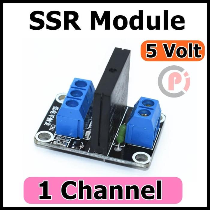 Jual SSR 1CH 5V DC 1 Channel Solid State Relay Board Module for Arduino ...