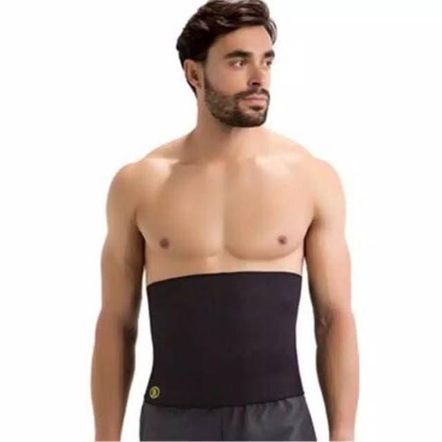 Promo Korset pria Korslet Pelangsing Hot Shaper Original - Hitam, S ...