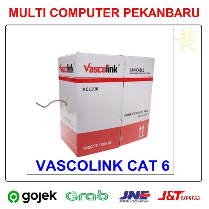 Jual Kabel LAN Vascolink Cat6 - Kabel UTP Cat 6 Vascolink - GREY - Kota Pekanbaru - Multi ...